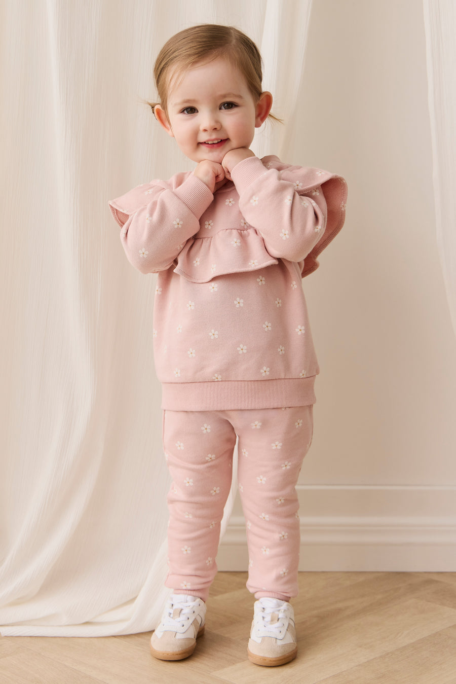 Organic Cotton Mckinley Sweatshirt - Josie Floral – Jamie Kay NZ