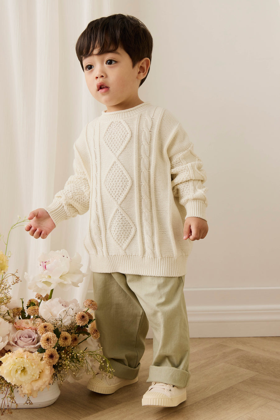 Sloan Jumper - Cloud – Jamie Kay NZ