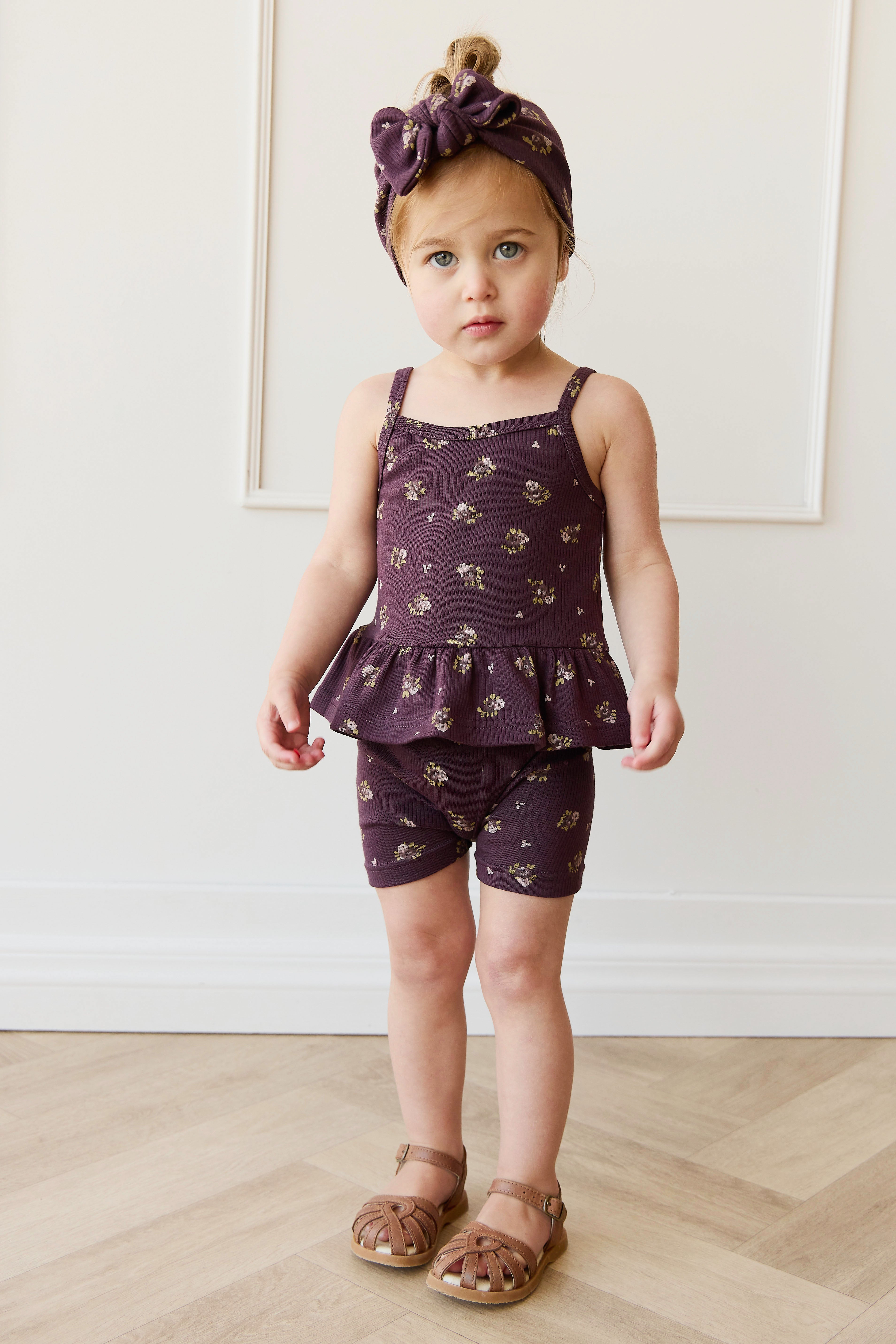 Organic Cotton Fine Rib Lillian Top - Simone Huckleberry – Jamie Kay NZ
