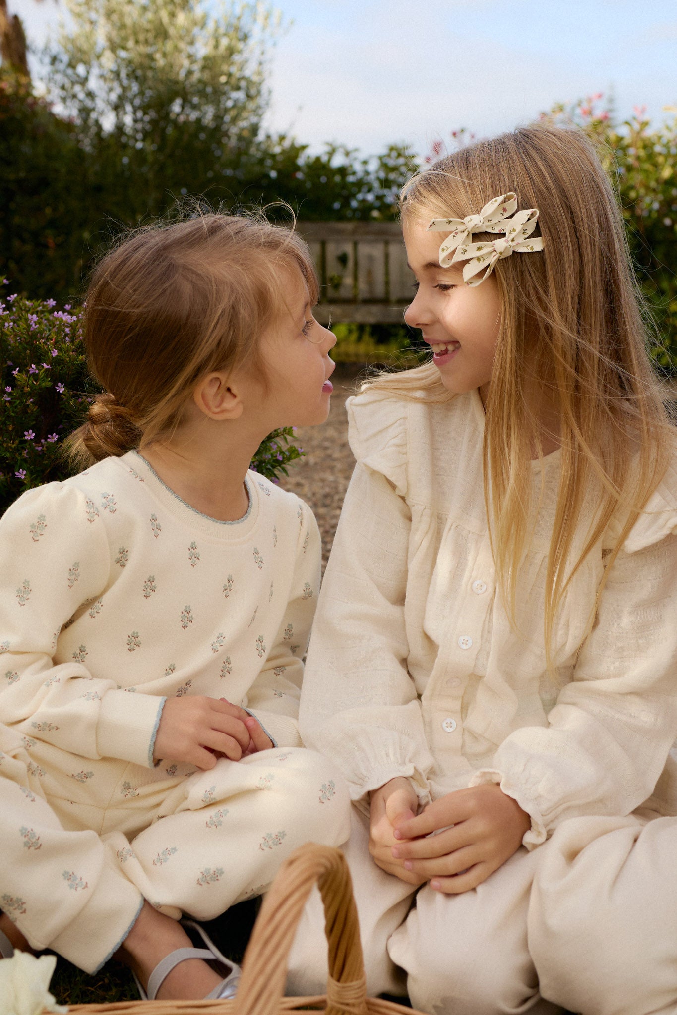 Organic Cotton Muslin Ava Blouse - Parchment – Jamie Kay NZ