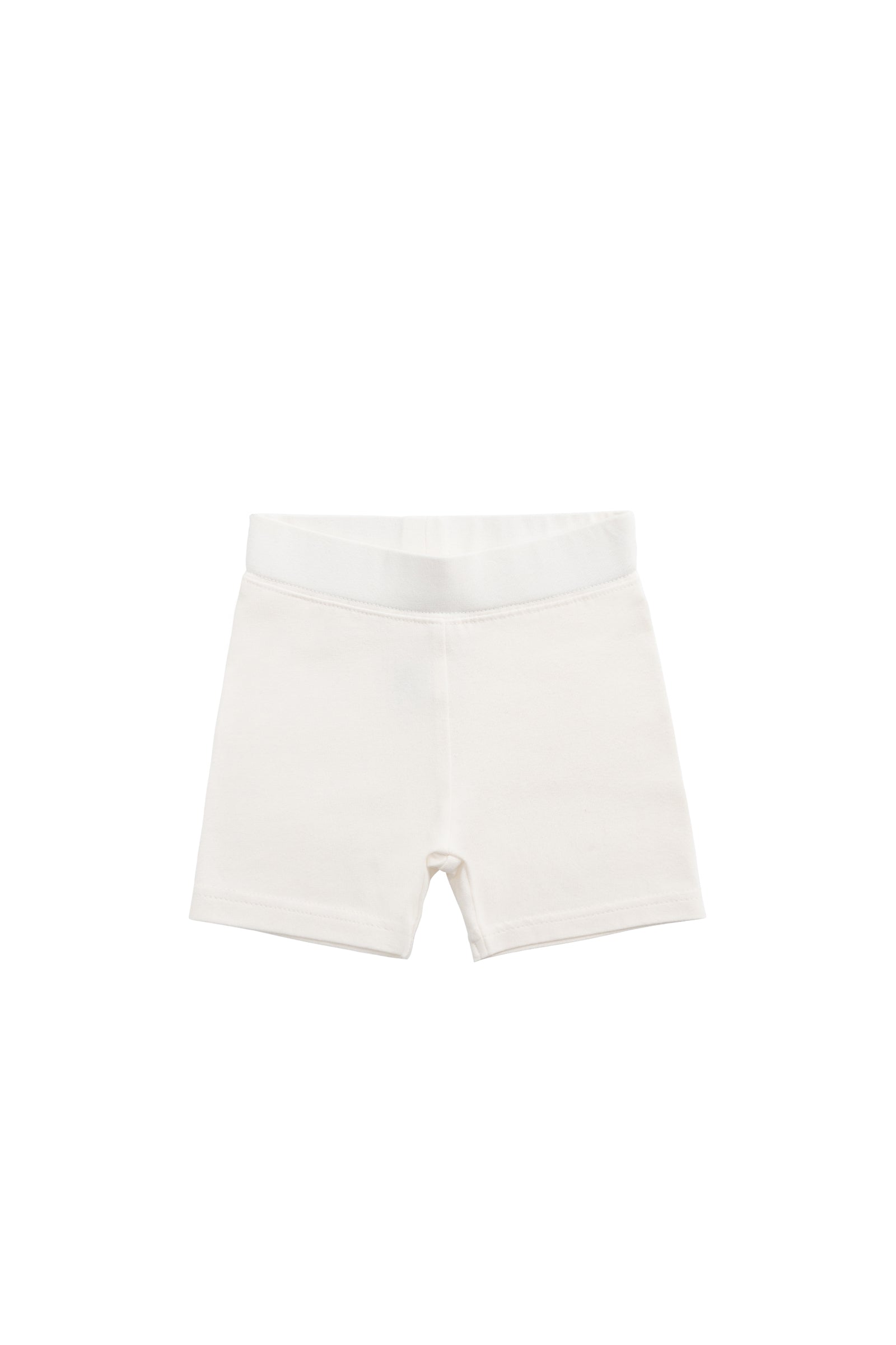 Organic Cotton Bike Short - Milk – Jamie Kay NZ