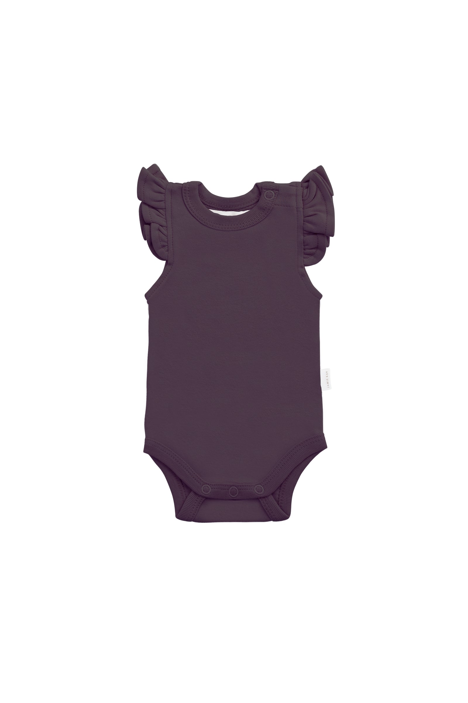 Organic Cotton Maddie Bodysuit - Sugar Plum – Jamie Kay NZ