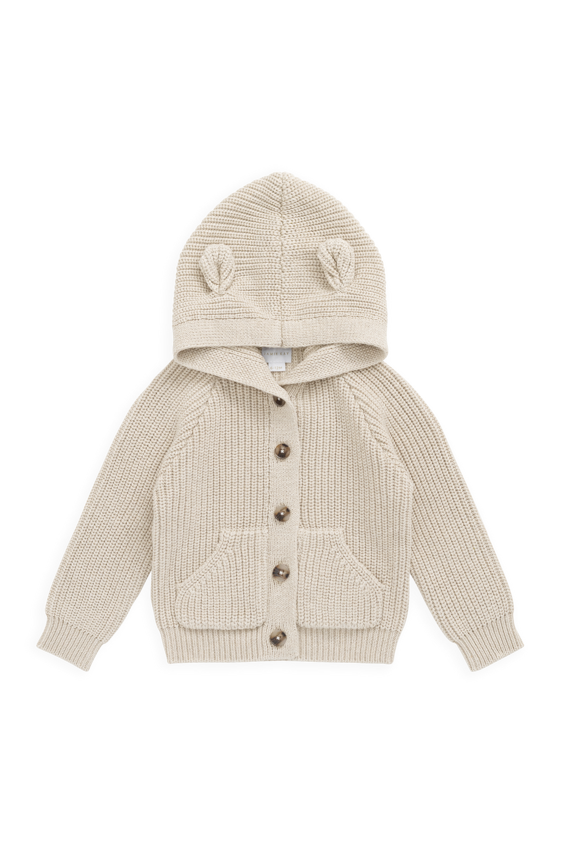 Bear Cardigan - Vanilla – Jamie Kay NZ