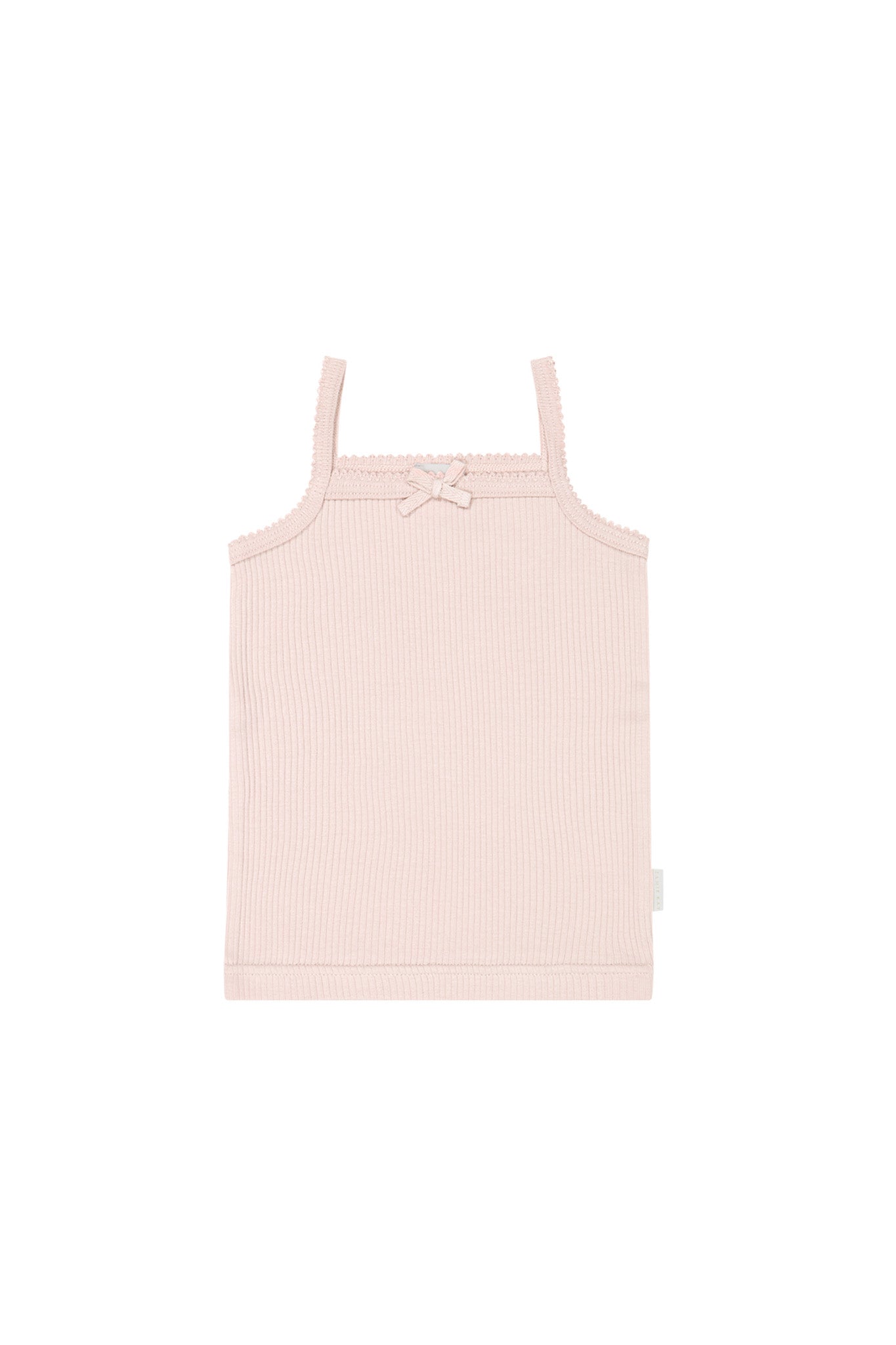 Organic Cotton Modal Singlet - Morgan Pink – Jamie Kay NZ