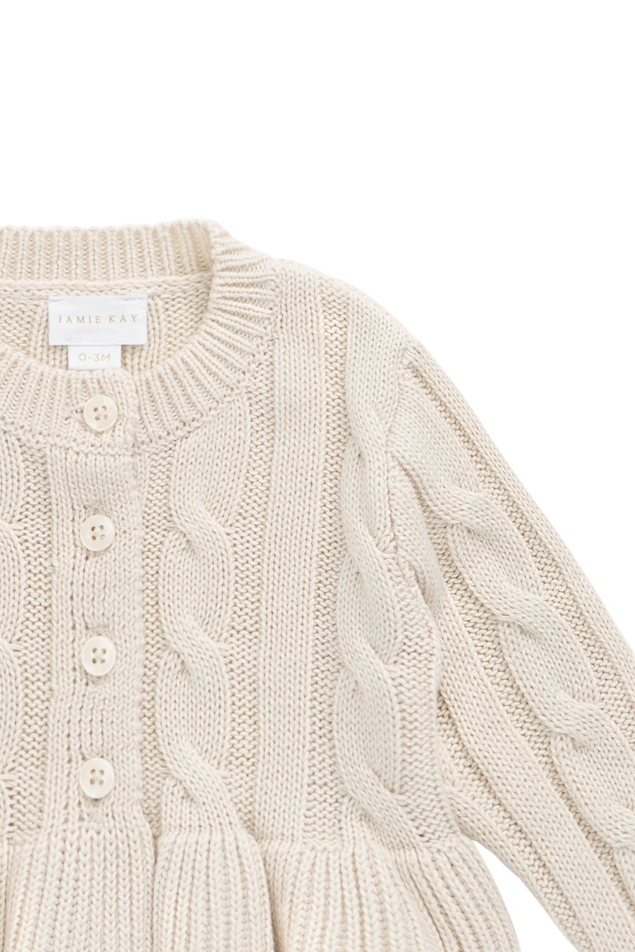 Harriet Cardigan - Vanilla – Jamie Kay NZ
