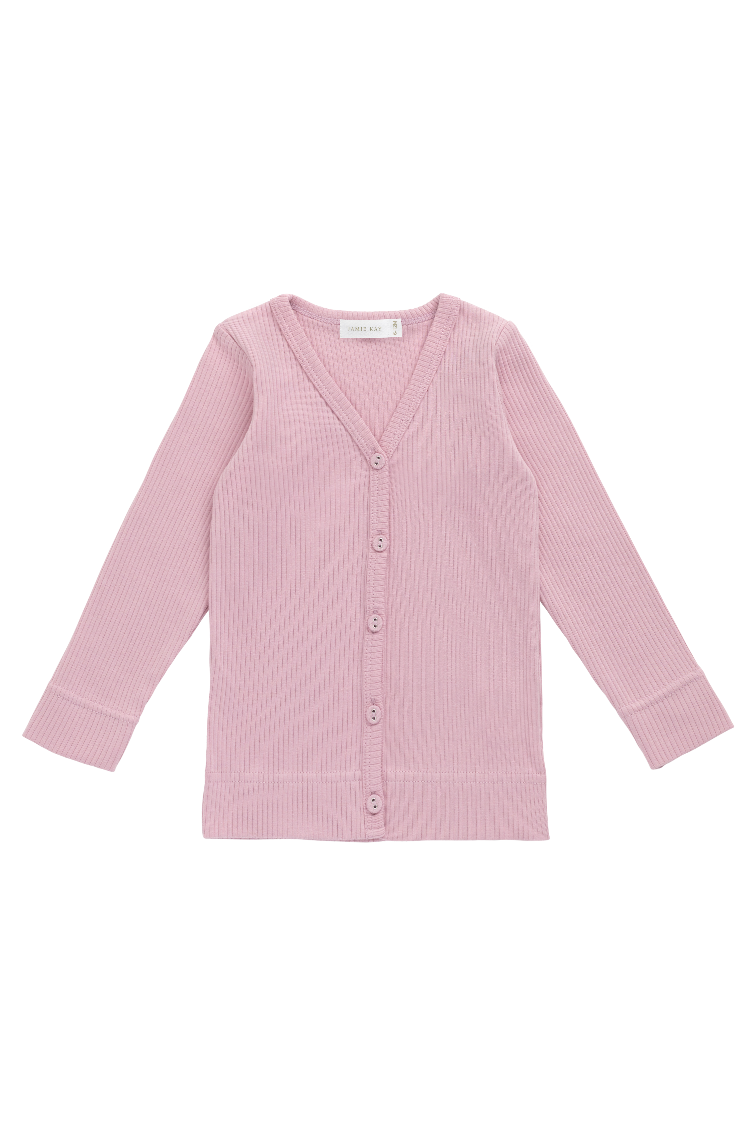 Organic Cotton Modal Cardigan - Vintage Violet – Jamie Kay NZ