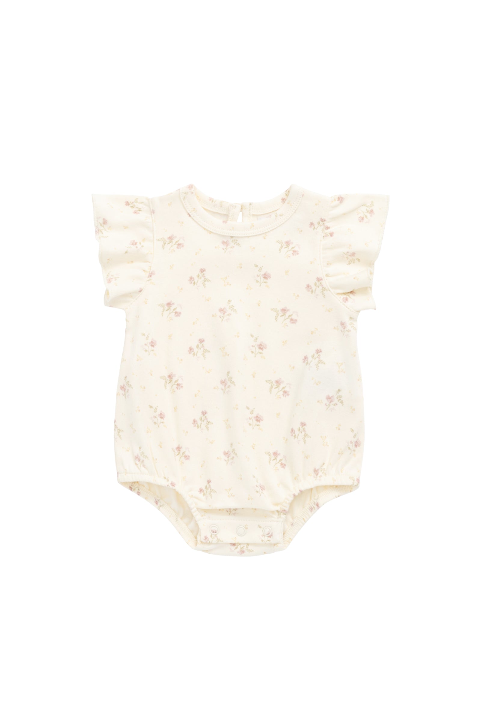 Organic Cotton Sage Onepiece - Thelma Parchment – Jamie Kay NZ