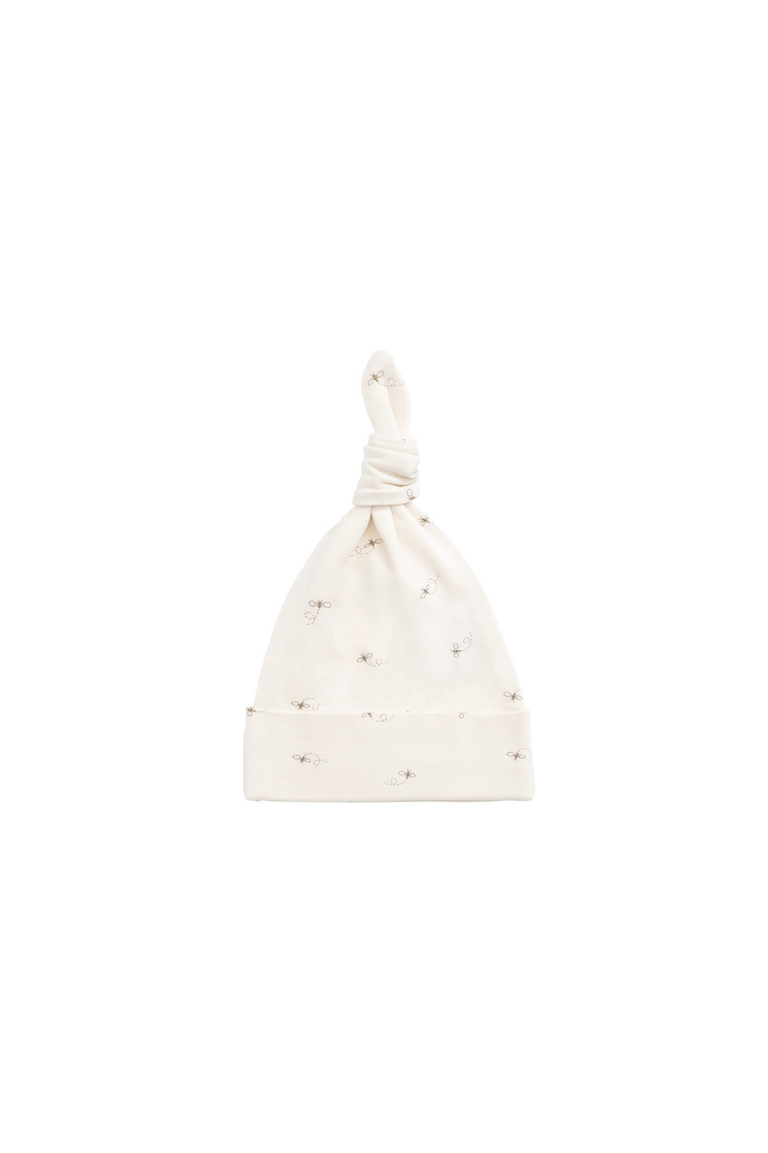 Organic Cotton Knot Beanie - Bumblebees – Jamie Kay NZ