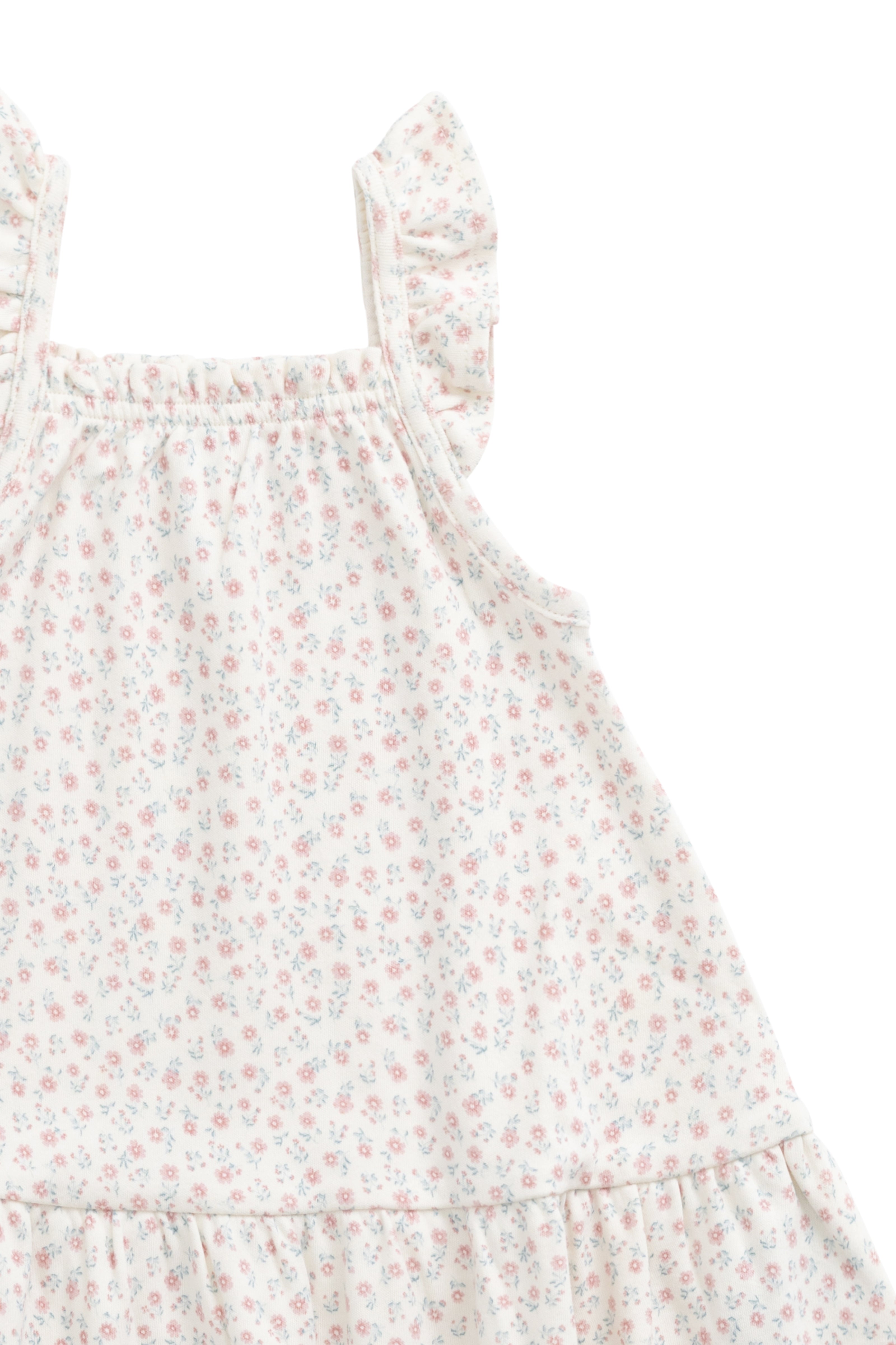 Organic Cotton Nelly Dress - Posy Garden Pink – Jamie Kay NZ