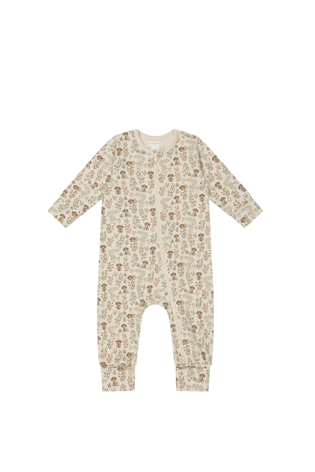 Organic Cotton Reese Zip Onepiece - Charlies Backyard – Jamie Kay NZ