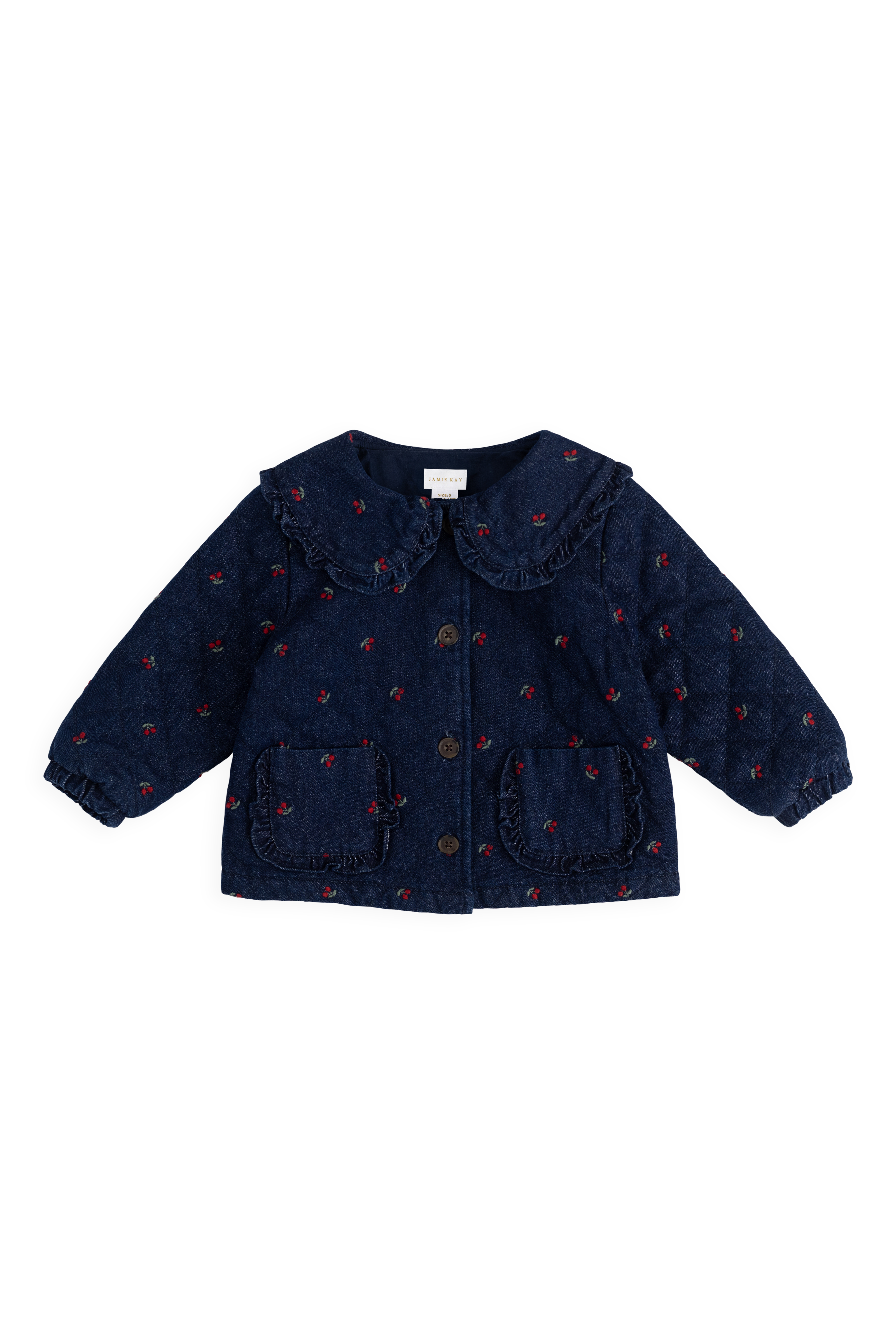 Amandine Jacket - Cerise Denim – Jamie Kay NZ