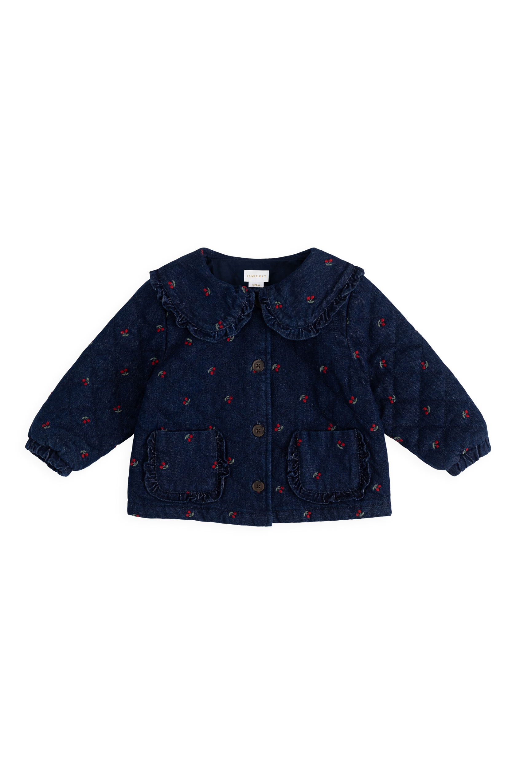Amandine Jacket - Cerise Denim – Jamie Kay NZ