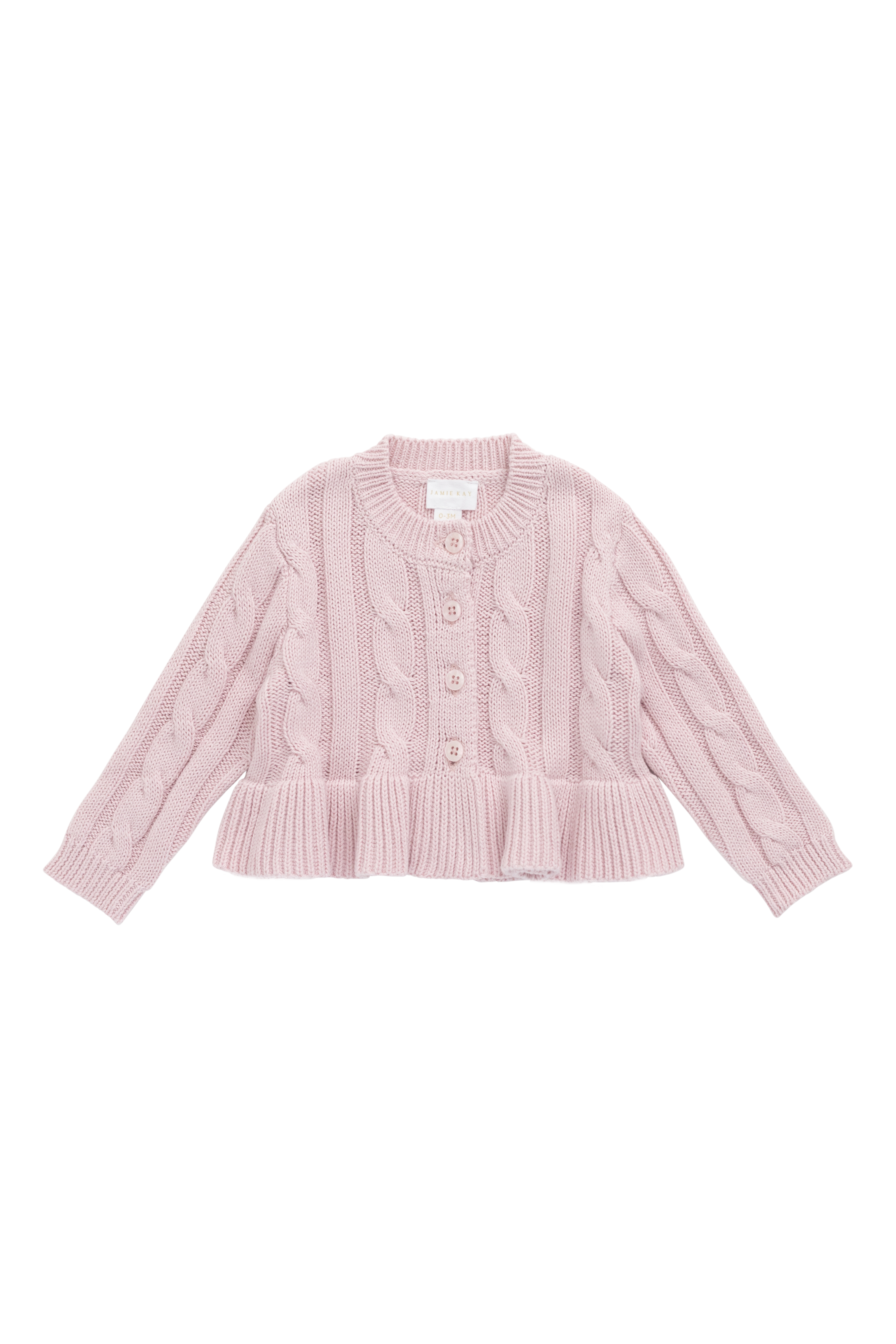 Harriet Cardigan - Frosted Petal – Jamie Kay NZ