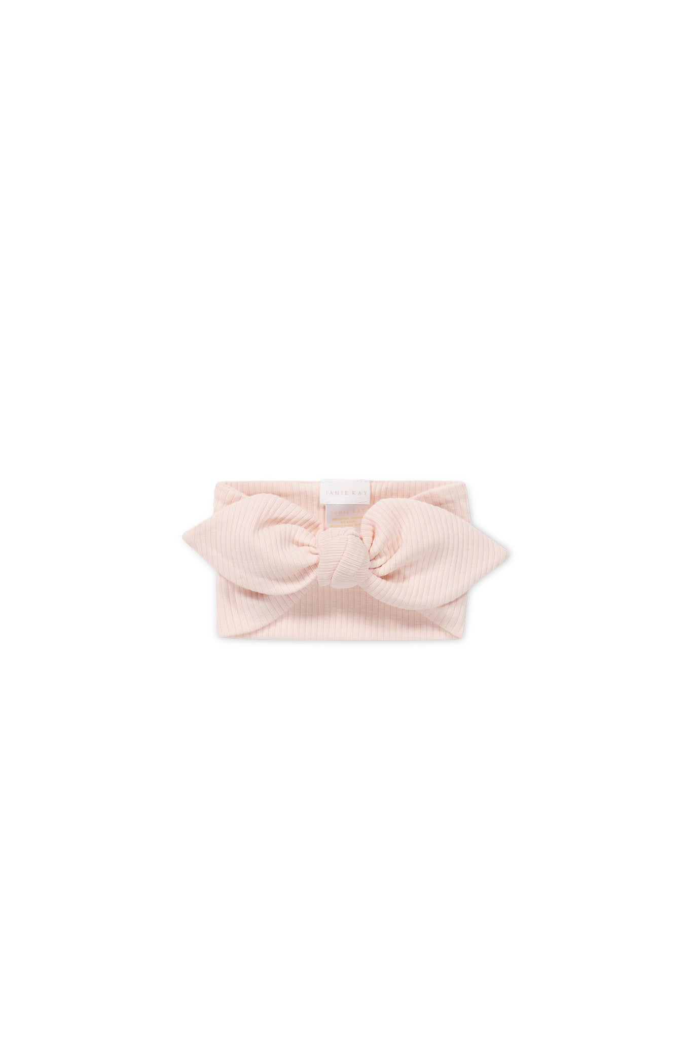 Organic Cotton Modal Lilian Headband - Dainty Pink – Jamie Kay NZ