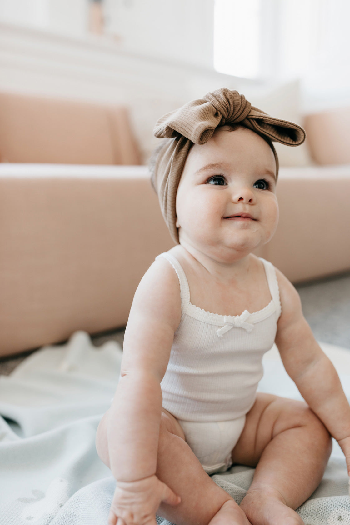 Organic Cotton Modal Singlet Bodysuit - Milk – Jamie Kay NZ
